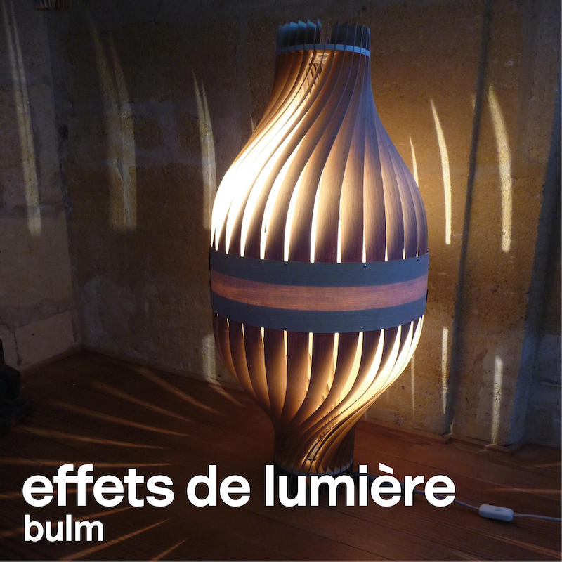effets de lumière, lampe bulm – lairial